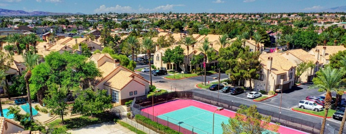 Attractions and establishments near Palm Villas at Whitney Ranch in ...